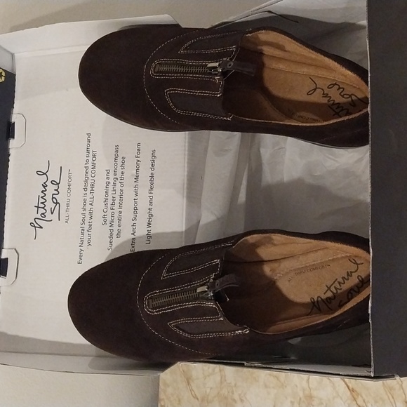 Natural Soul | Shoes | Natural Soul Brown Loafers New | Poshmark